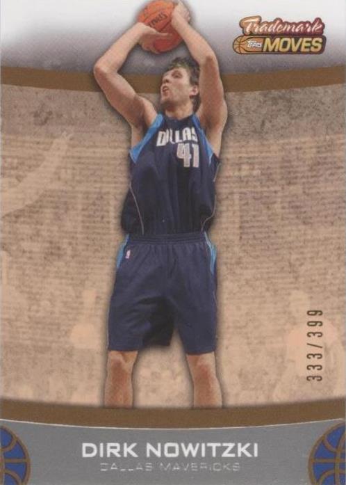 2007-08 Topps Trademark Moves - Dirk Nowitzki #4 Orange /399 for sale ...