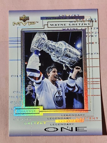 1999-00 UD MVP-LEGENDARY ONE-WAYNE GRETZKY-EDMONTON OILERS | eBay