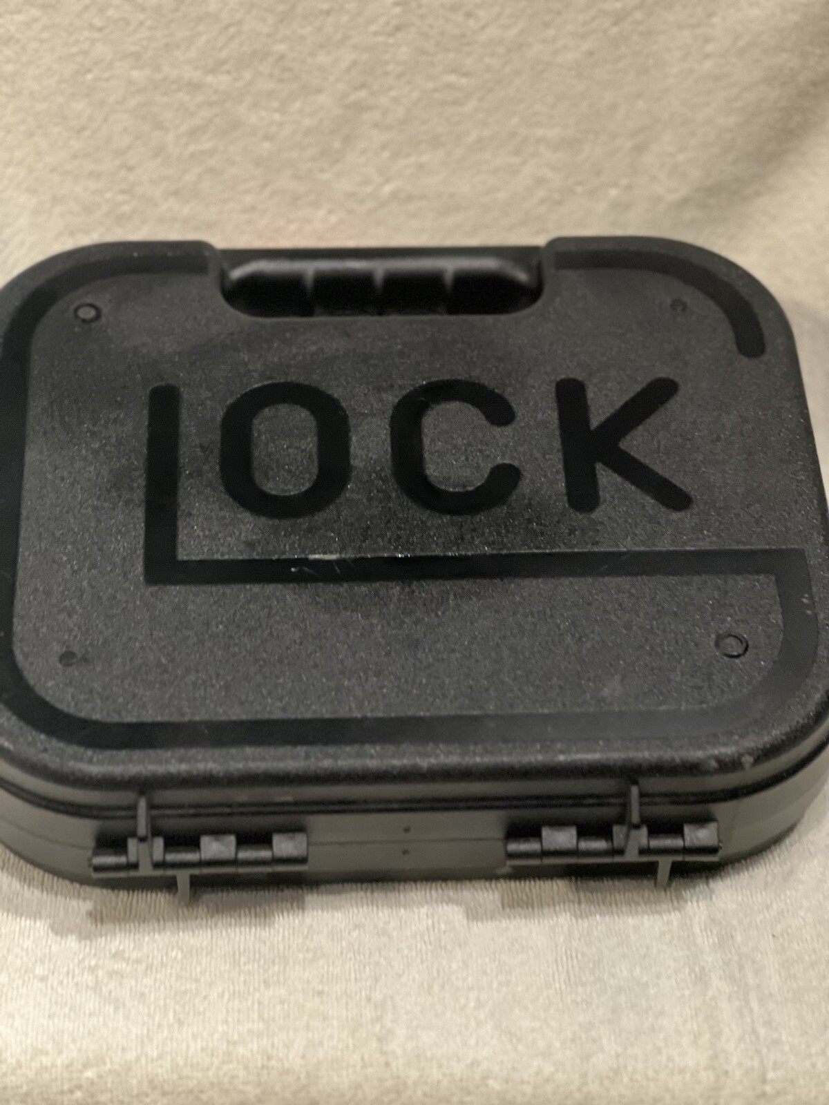 Glock OEM Factory Clamshell Folding Padded Pistol Case 17 19 20 21 22 ...