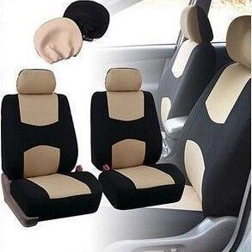 2 Pcs Car Seat Covers Non-Slip Auto Seat Protector Universal Fit ...