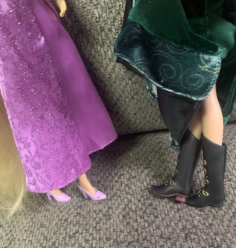 Disney Store Classic Tangled Dolls Rapunzel & Evil Stepmother Gothel ...