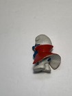 Smurfs 20008 Spy Smurf Mask Cape Rare Vtg Figure Toy PVC Figurine Peyo ...