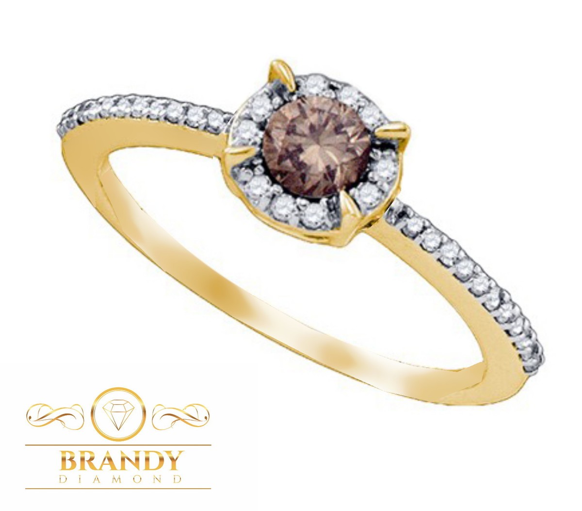 Brandy Engagement Ring Brandy Wine Medieval Wedding Crown Gothic