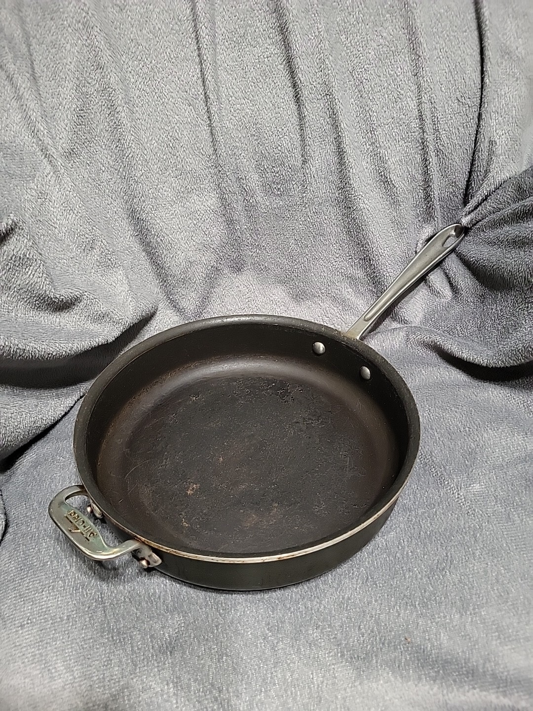 All Clad LTD Skillet 11" Anodized Nonstick Stainless Steel Saute Fry ...