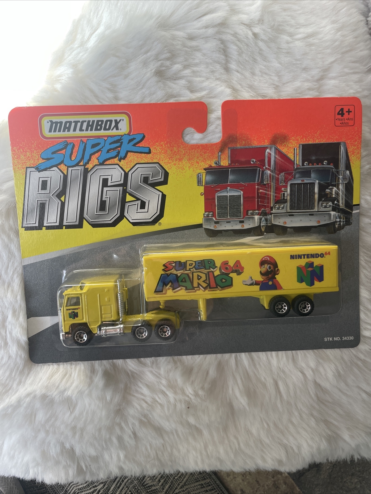 1997 Matchbox Super Rigs Nintendo 64 N64 Super Mario 64 *SEALED* **NEW ...
