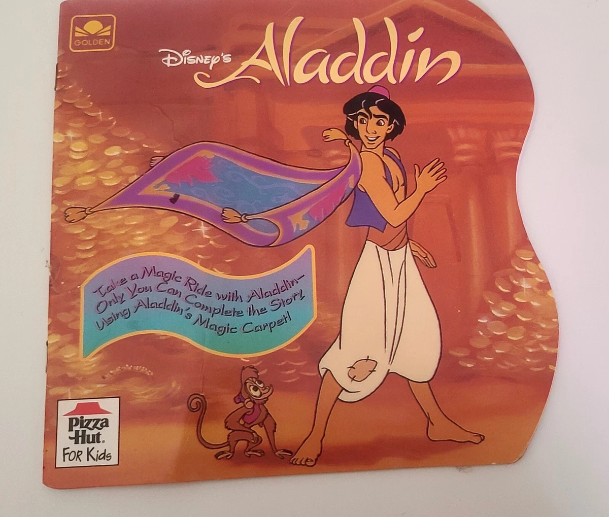 Aladdin Book Golden D