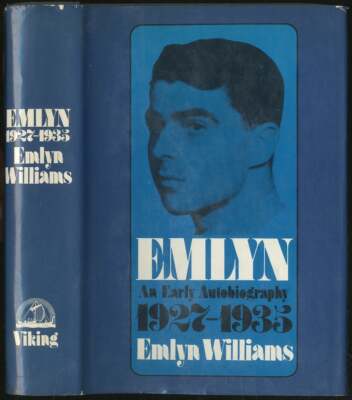 Emlyn WILLIAMS / Emlyn An Early Autobiography 1927-1935 Signed 1st ...