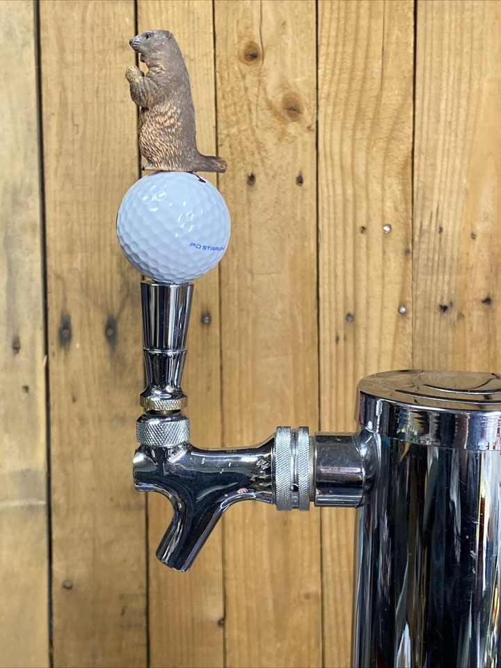 Stella Artois Beer Golf Tap Handle Caddyshack Gopher Draft Keg Short 4. ...