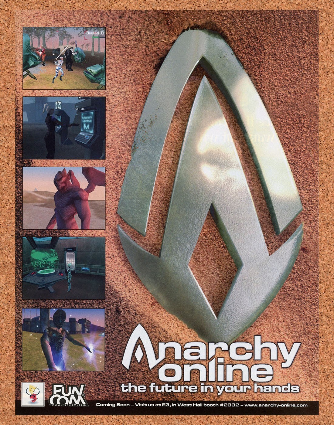 Anarchy Online PC Original 2002 Ad - Windows MMO Video Game Promo | eBay