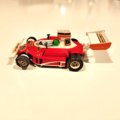 AFX G-Plus Slot Car Red #6 Ferrari F1 Indy Goodyear Vintage | eBay