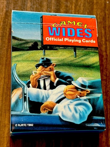 Camel Wides 1992 Official Playing Cards - Made In USA - NEW | eBay
