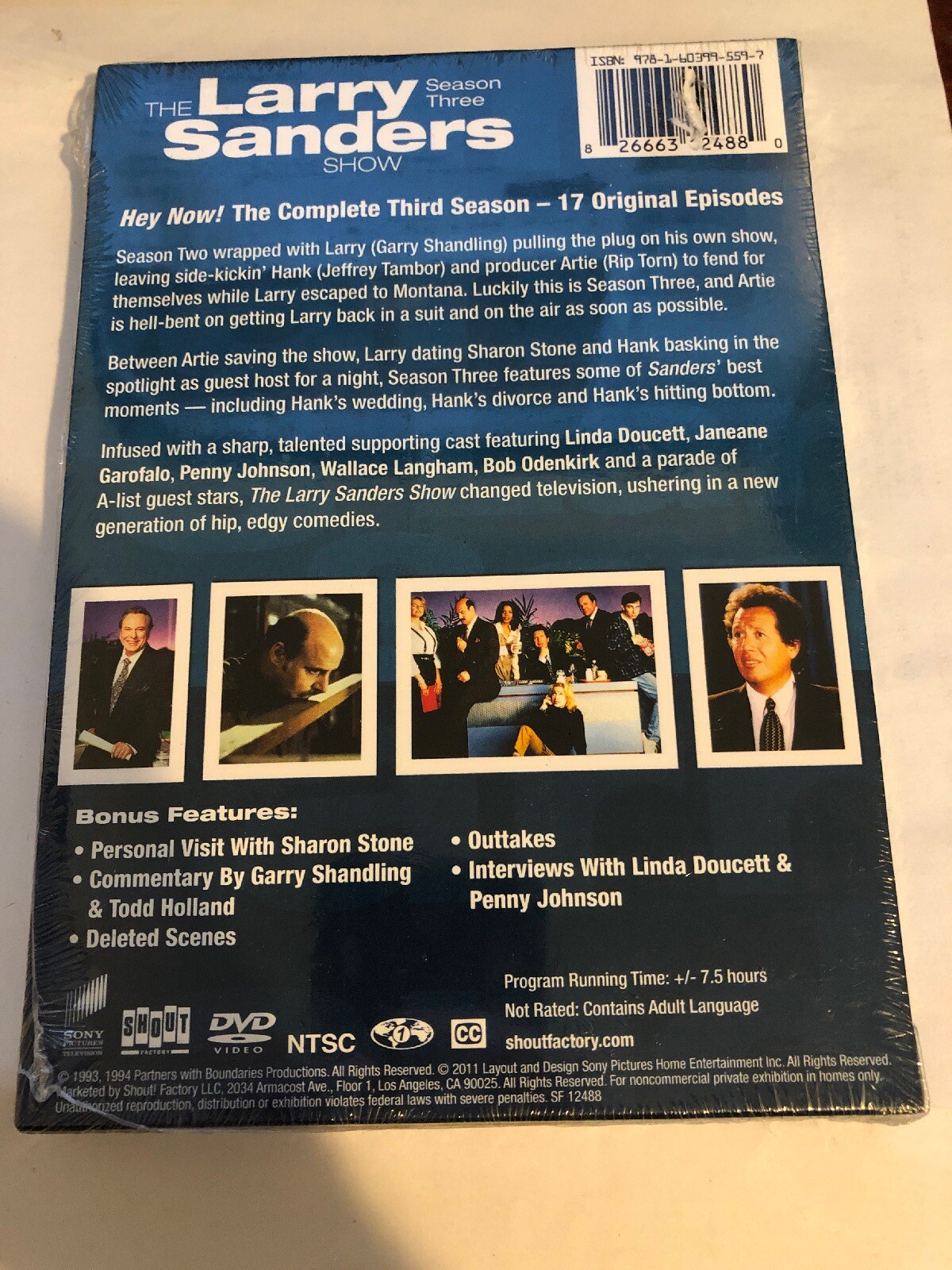 The Larry Sanders Show: Season 3 Three - DVD RARE BRAND NEW SEALED ...