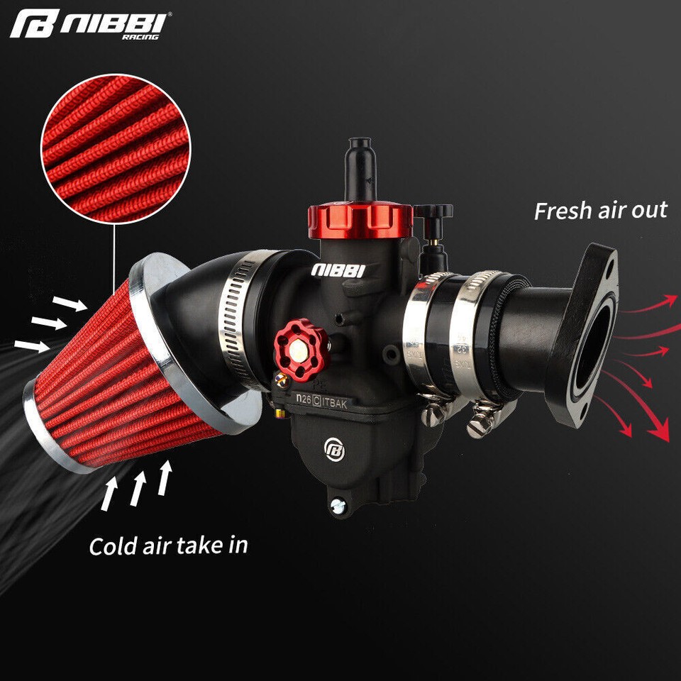 NIBBI Washable Tapered 48/49/50mm Pod Air Filter | Universal Fitment ...