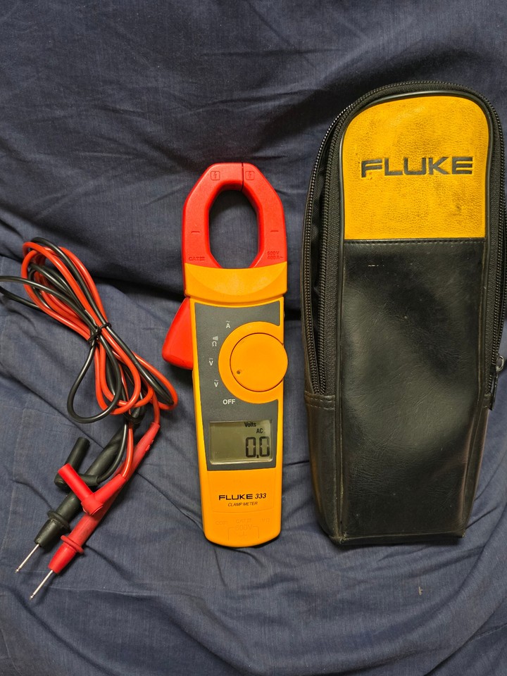 FLUKE 333 CLAMP MULTIMETER TESTER ( WORK ) | eBay