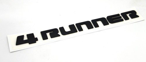 2010-2022 fits Toyota 4 Runner Emblem Tailgate Adhesive Letters Black ...