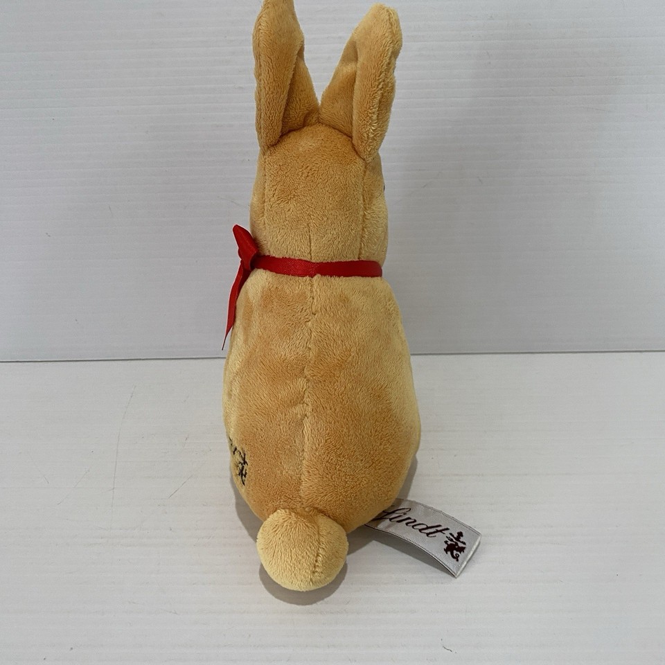 Lindt Chocolates Gold Bunny Rabbit Soft Plush Stuffed Toy 20cm Bell ...