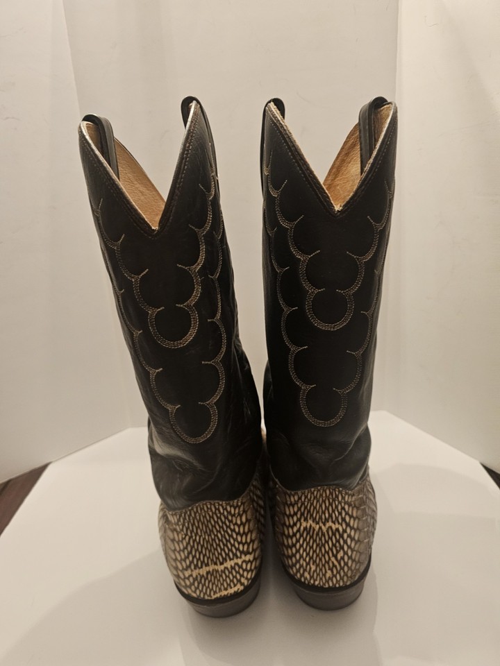 J. Chisholm King Cobra Boots Sz 11 | eBay
