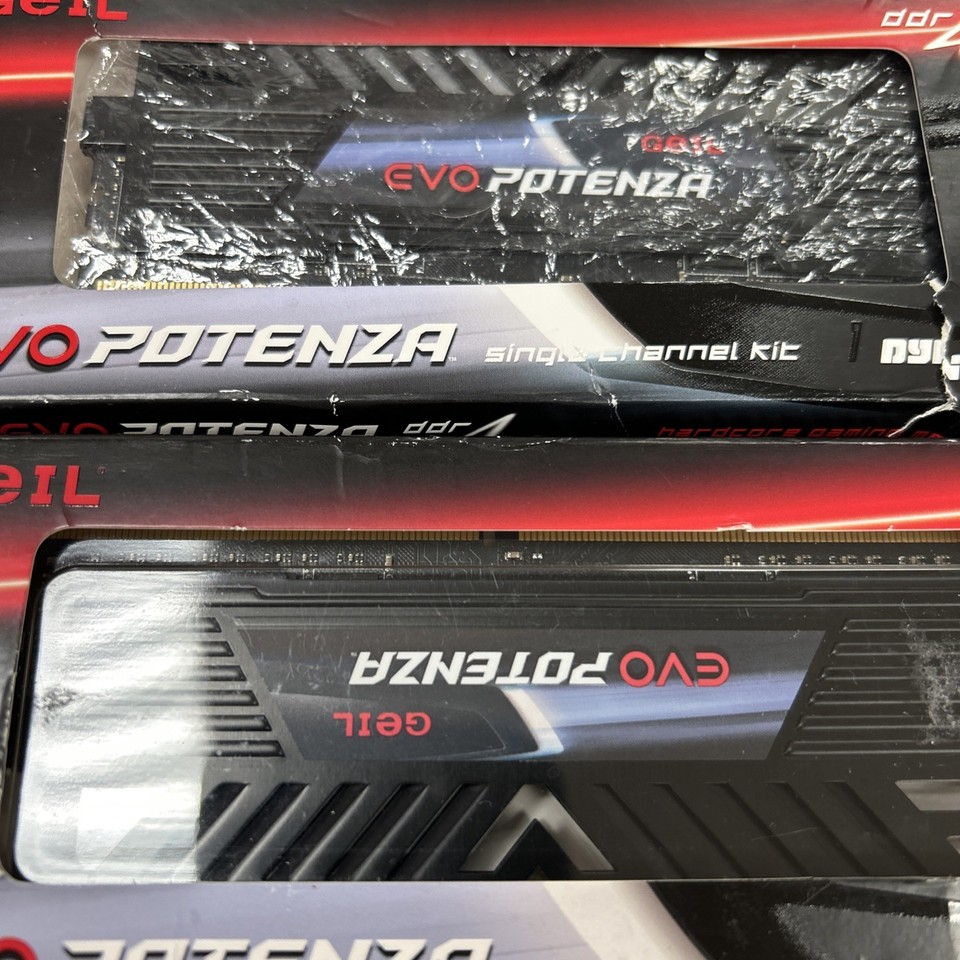 GEIL EVO POTENZA 16GB (2x8GB) DDR4 3200MHz CL18-20-20-38 Desktop RAM ...