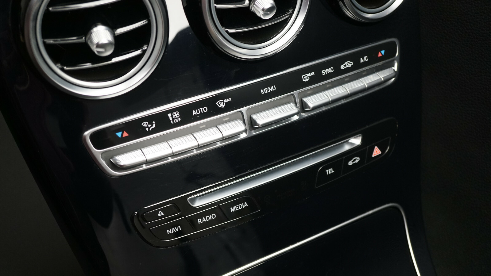 GENUINE 2018 MERCEDES C CLASS W205 C205 CENTRE CONSOLE BLACK ...