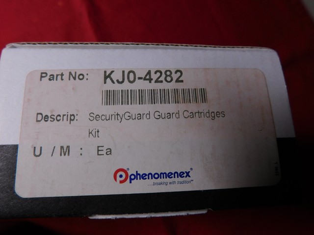T172257 Phenomenex SecurityGuard Guard Cartridge Kit Kj0-4282 for sale ...