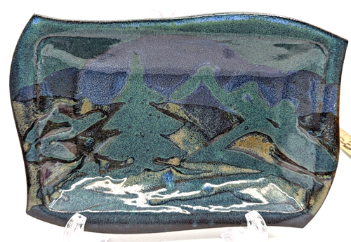 Bob Meier Doe Ridge Pottery Stoneware Small Dish, Trinket Tray, Boone ...