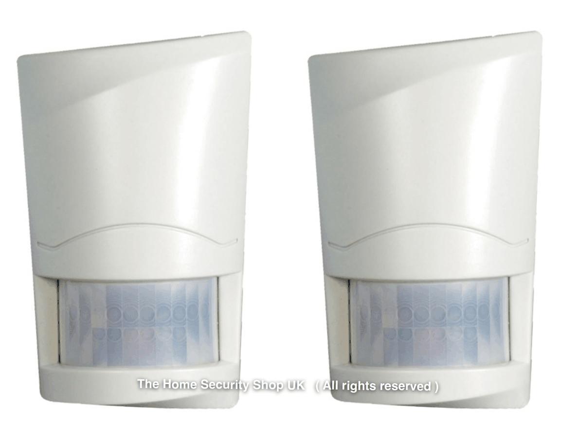 Response Alarms Wirefree PIR Detector SAP E 433MHz TWIN PACK & GUIDE ...