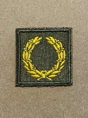 WW2 US Army Meritorious Unit Citation Patch MUC, Emboidered, Snow Back ...