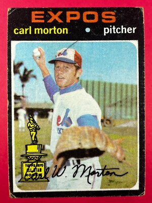 1971 Topps Baseball Carl Morton #515 Montreal Expos | eBay