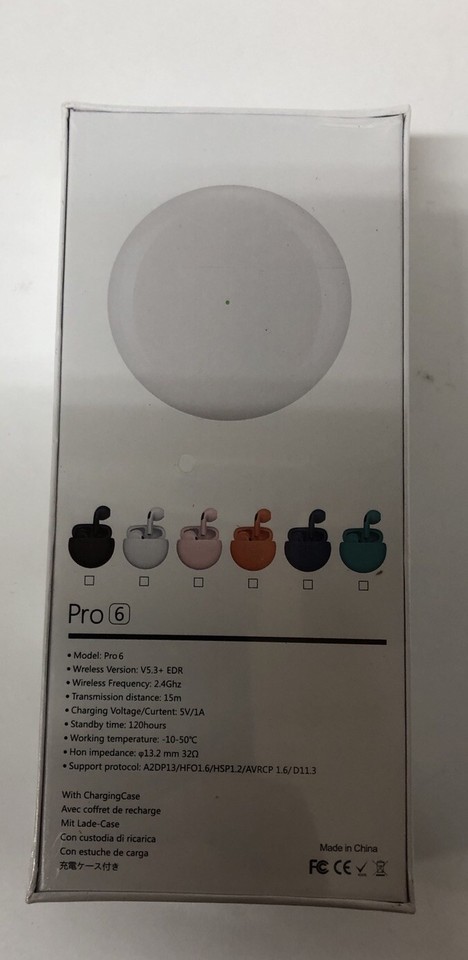 Bluetooth Wireless Earbuds Earphones Headphones Headset For iPhone ...