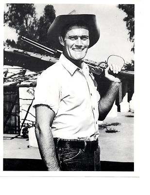CHUCK CONNORS RIFLEMAN BROOKLYN DODGERS BOSTON CELTICS 4 8X10 PHOTOS TV ...