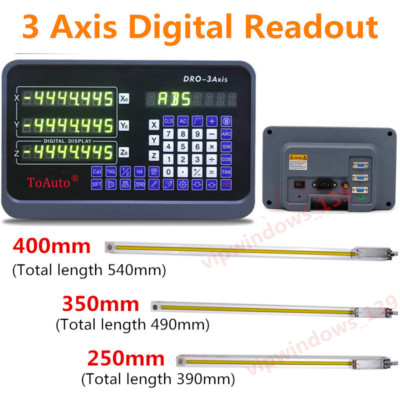 Digital Readouts - Digital Readout 3 Axis Motors
