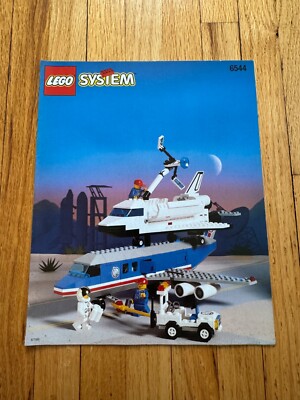Lego Town Space Shuttle Transcon 2 (6544) Instruction Booklet Only | eBay
