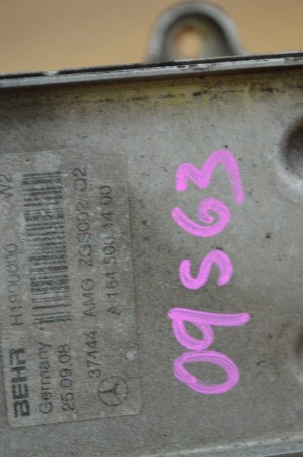 Genuine Mercedes-Benz S63 AMG Oil Cooler 1645001400 for sale online | eBay