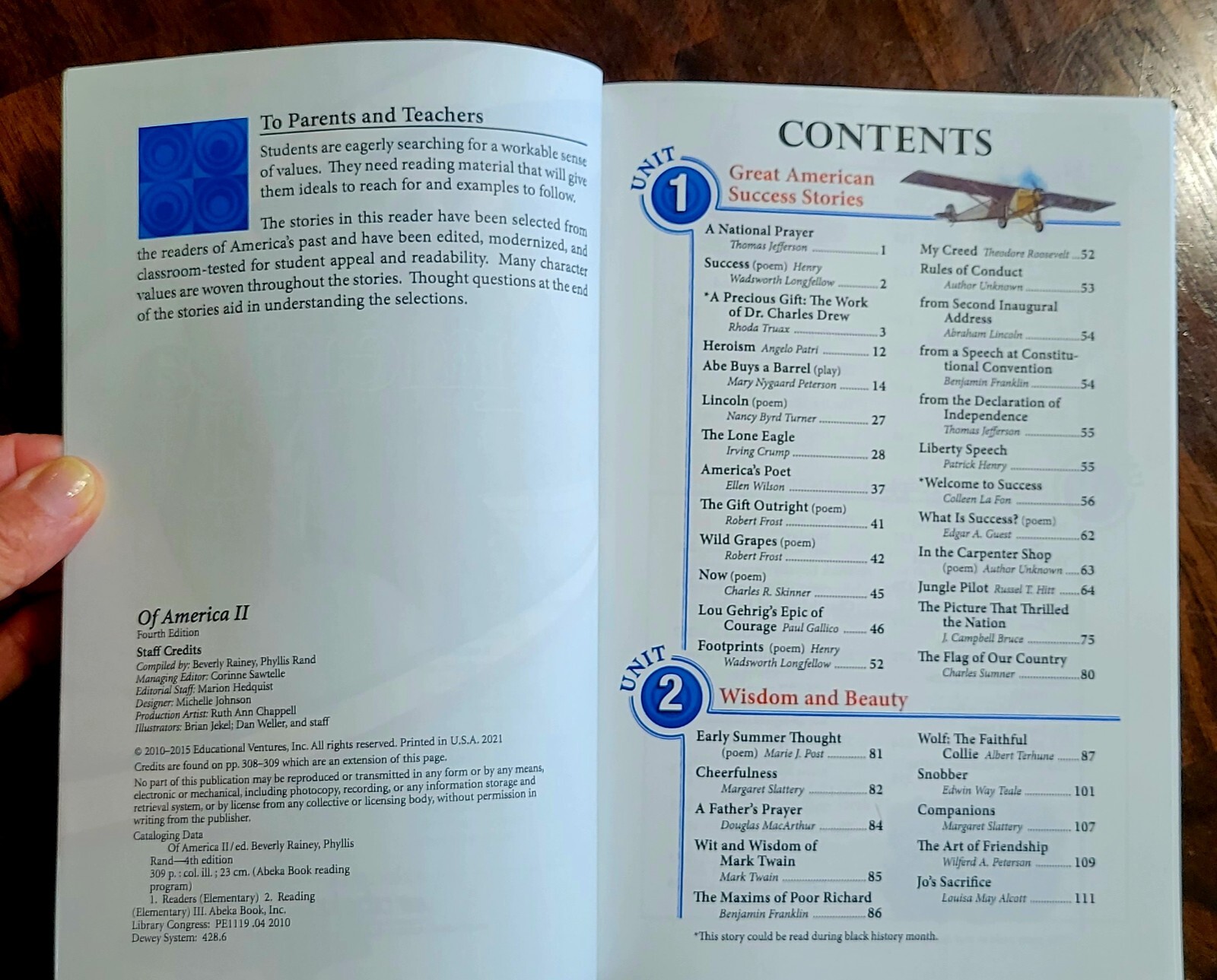 abeka 6th grade Readers | eBay