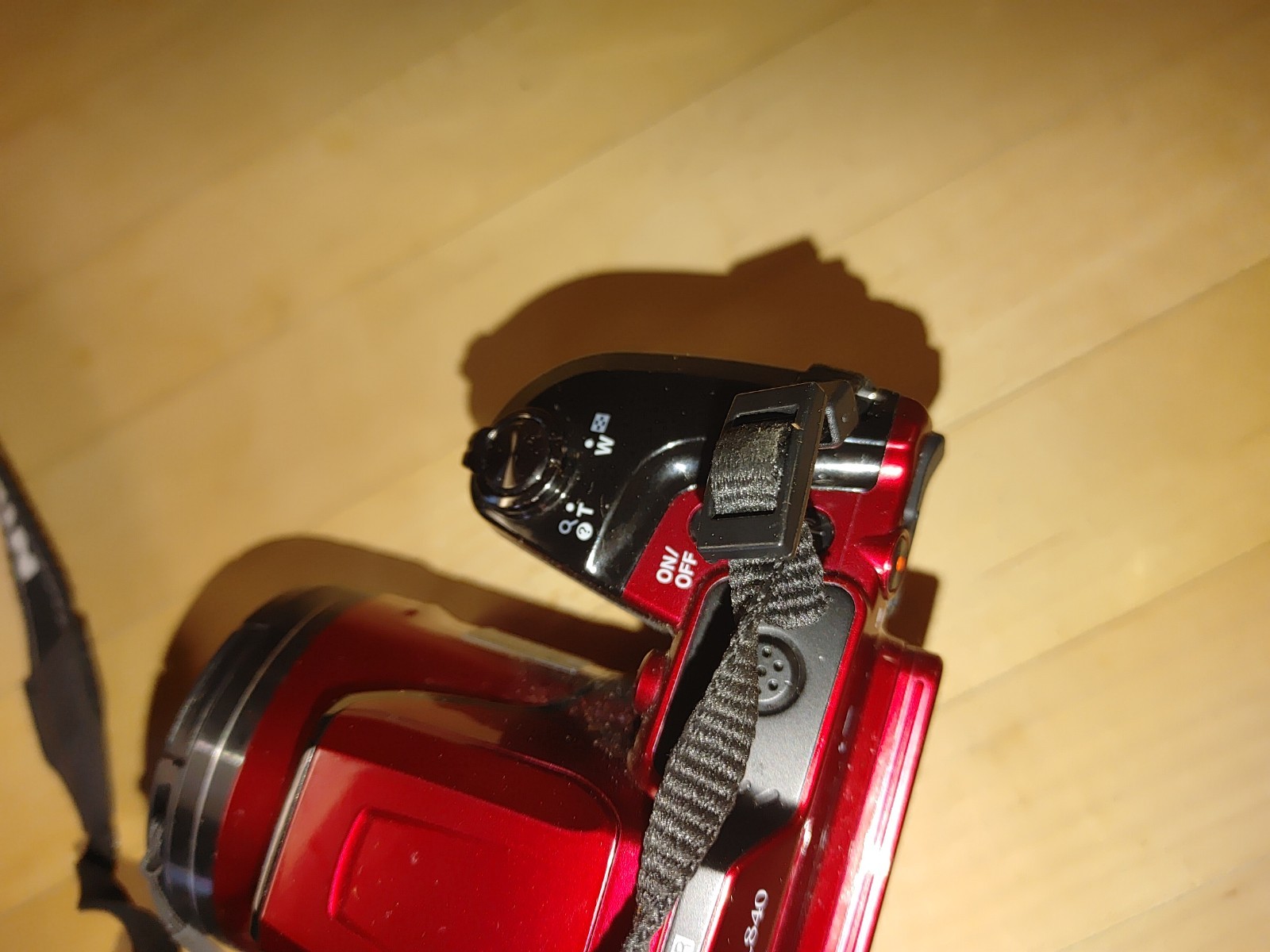 Nikon Coolpix L830 Red 16MP Digital Camera w/34x Zoom PARTS ONLY NOT ...