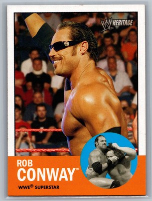 Rob Conway - 2006 Topps Heritage II WWE Wrestling #57 | eBay