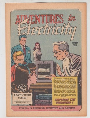 General Electric - ADVENTURES IN ELECTRICITY #4 - Grade 8.5 - Comic ...