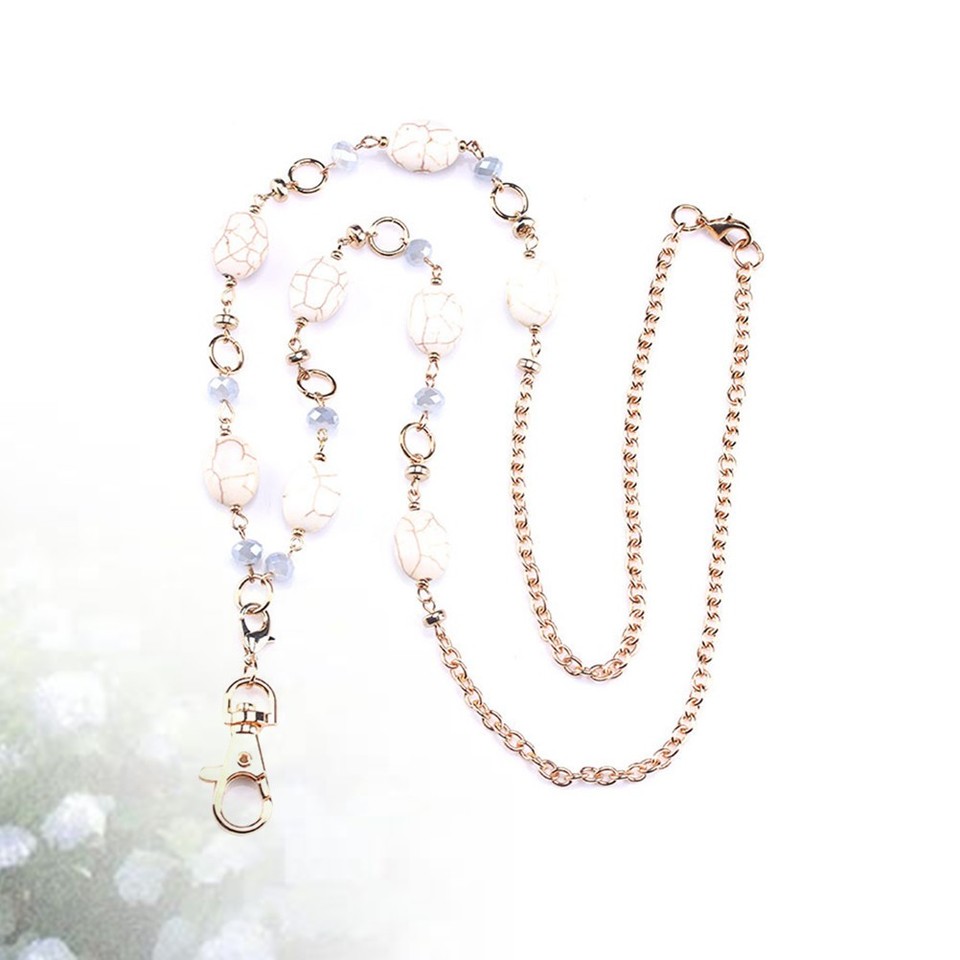 Hand Beaded Pine Necklace Lanyard Strap String Cell Phone Lanyard Strap ...