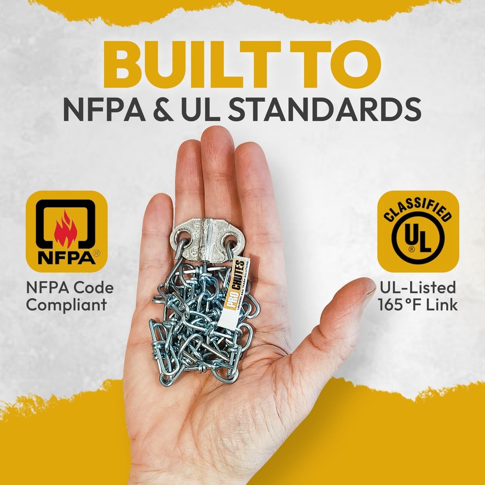 Trash Chute Fusible Link & Laundry Door Discharge 165 Degree Fire ...