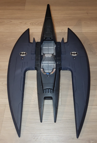 CLEAN VTG 1993 DC Comics Kenner Batman The Animated Series Batplane ...