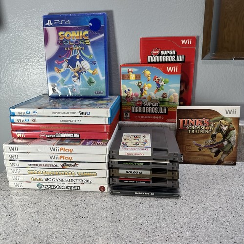 Random Video Game Lot! Wii, WiiU, PS1, PS4, NES | eBay