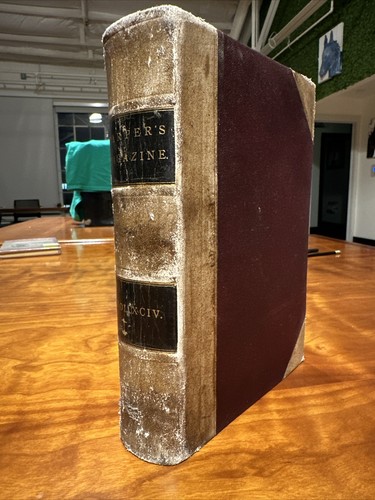 Harper’s Magazine Vol. XCIV Dec 1896-May 1897 HC RARE | eBay