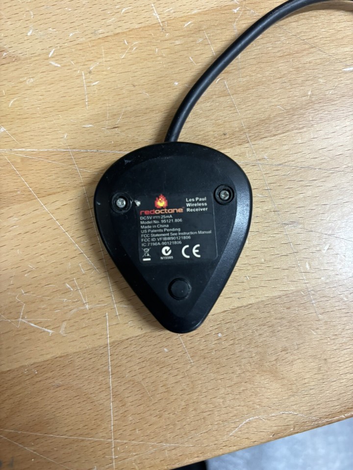 Guitar Hero 3 PS3 Les Paul USB Controller Wireless Receiver Dongle ...