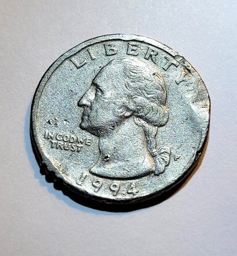 1994 Washington P Quarter with Multiple Unique Errors on rim RARE | eBay
