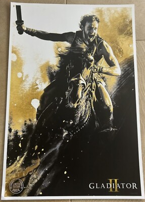 GLADIATOR 2 (2024) LIMITED EDITION - Movie Promo Poster - 12" x 18 ...