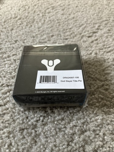 Destiny 2 God Slayer Title Pin By Bungie | eBay