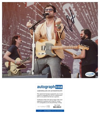 Taylor Goldsmith Signed 8x10 Photo ‘Dawes’ Band Lead Singer ACOA | eBay