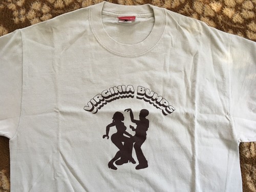 Vintage Virginia Bumps Shirt M Boogie Funk Dance Soul Bump n Run Skate ...