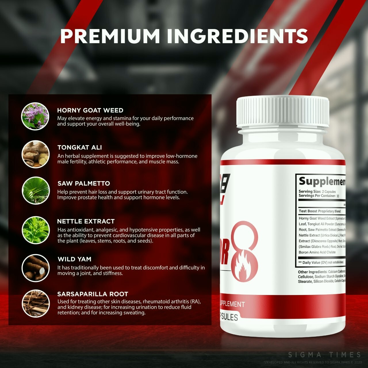 (3 Pack) Vigor 8 Advanced Male Health Pills to Improve Stamina and ...