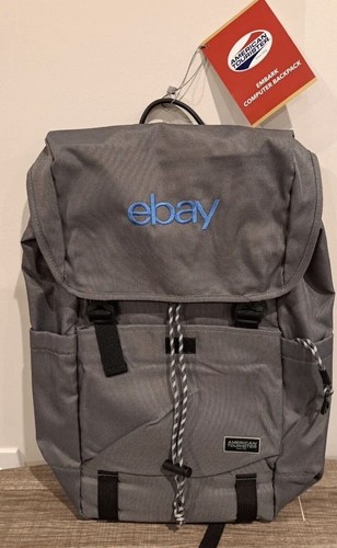 American Tourister Embark Backpack, Gray From eBay Open In Person 2023 ...